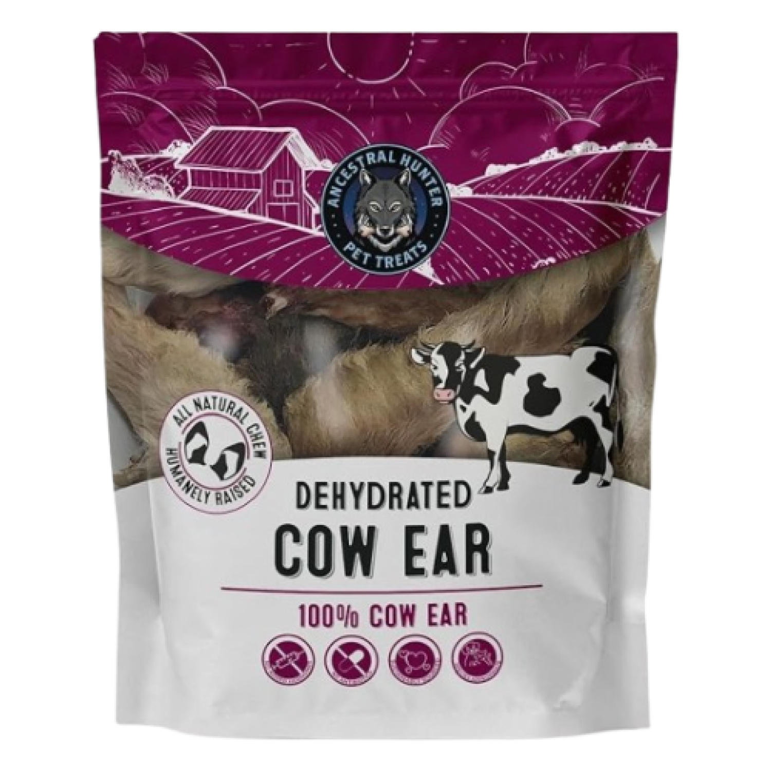 Dehydrated Furry Cow Ear – Ancestral Hunter